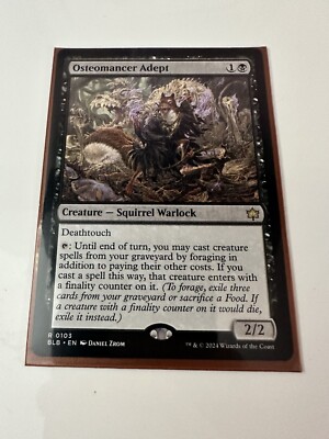 Osteomancer Adept Bloomburrow Regular | eBay