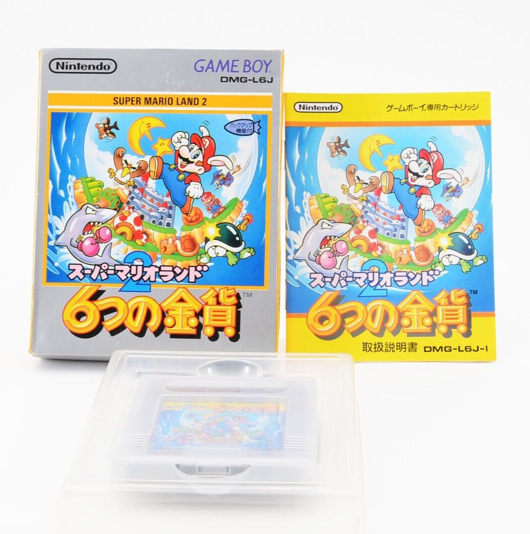 Lot 3 Nintendo Gameboy GB Super Mario Land 1 2 3 Set w/Box Manual ...