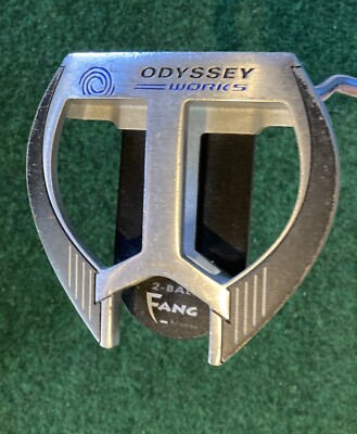 ODYSSEY WORKS 360g 2 BALL FANG PUTTER - 35" - NEW GRIP | eBay