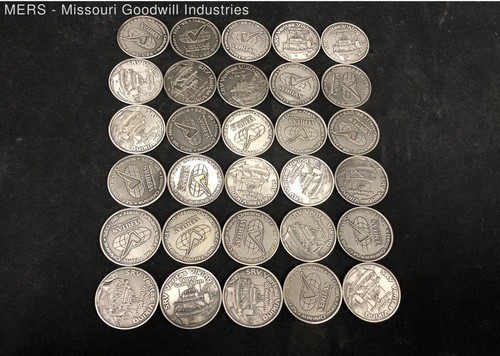 Lot of SRV 1998 Metal Veritas Viking New Orleans Harbor Collectible ...