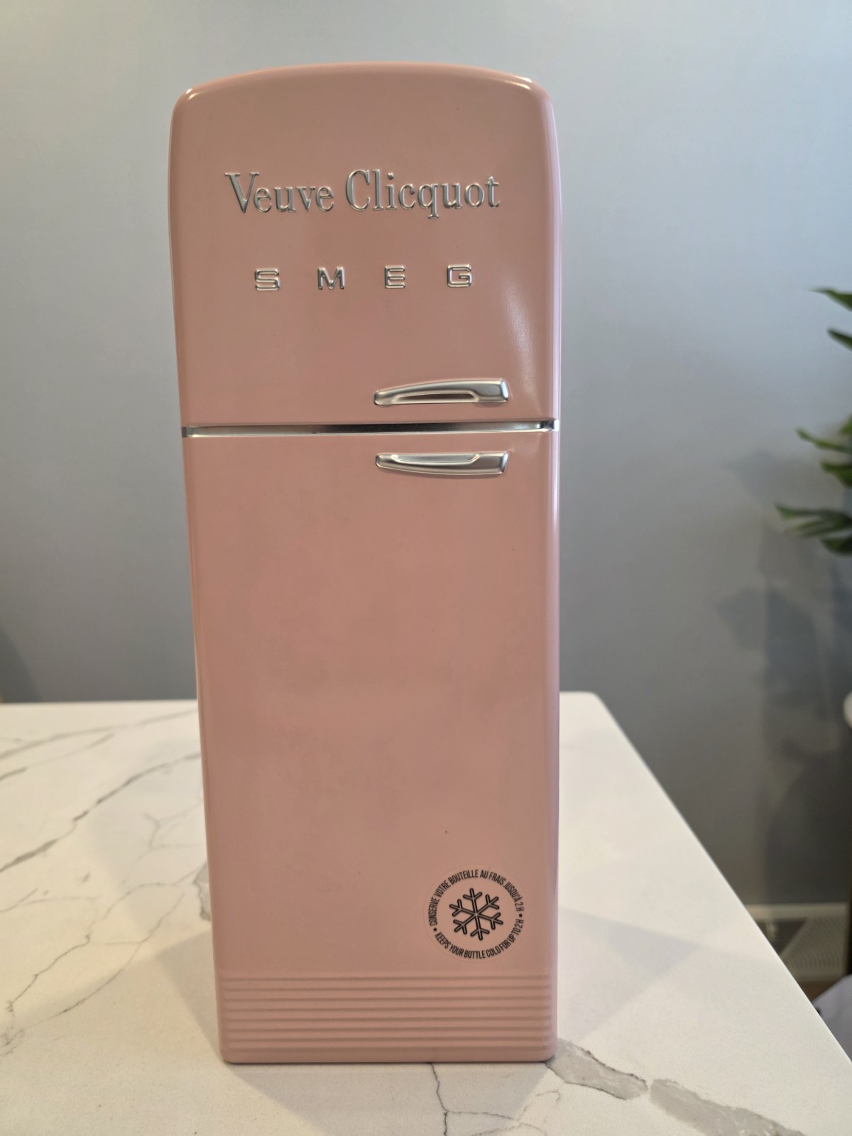 Veuve Clicquot Smeg Fridge Champagne Bottle Cooler Limited Edition Box ...