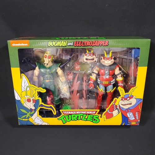 NECA TMNT Toon Bugman And Electrozapper 7" Action Figure 2-Pack for ...