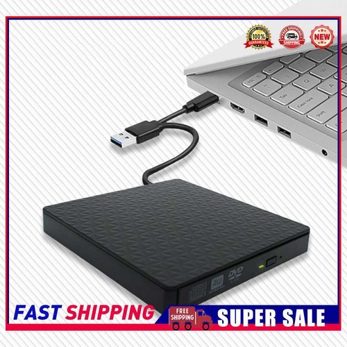 12.7mm External Enclosure Dual Ports DC 12V External DVD Enclosure for ...