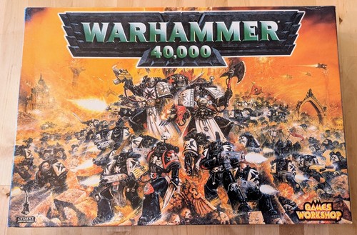 Warhammer 40K 3rd Edition Box - Dark Eldar vs Space Marines. partially ...