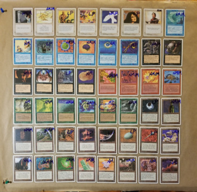 MTG Magic 4th Edition Lot of 48 RARE Cards (Condition Varies) Only One ...