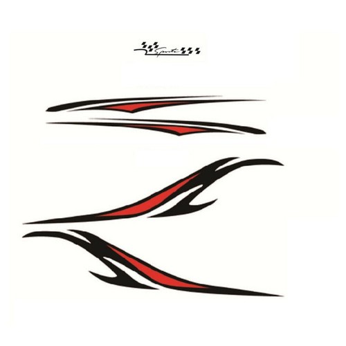 DIY Car Graphics Sticker Set for Car Styling Decor Waterproof and ...