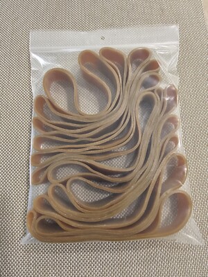 Pack of 12 Dally Wraps Tan Natural Rubber, Team Roping Saddle Horn ...