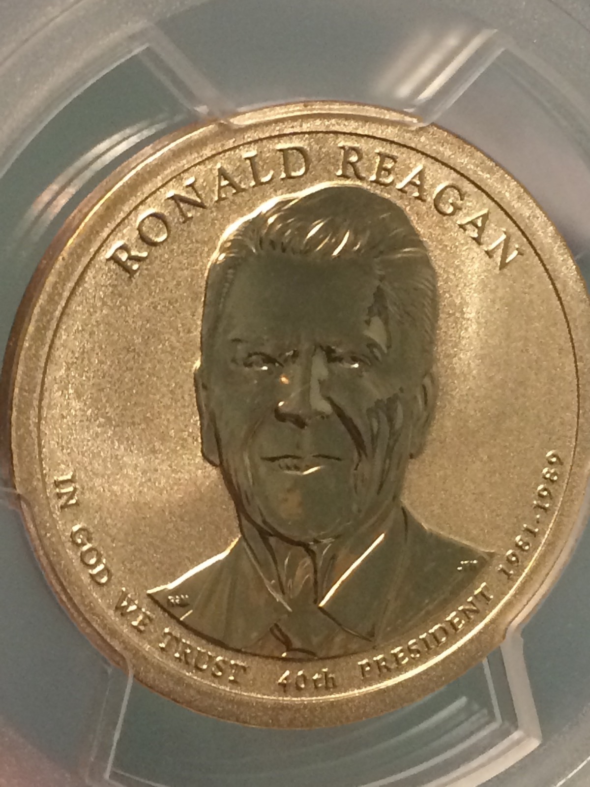 2016 S Reverse Proof Reagan Dollar PCGS PR70-First Strike-Flawless ...