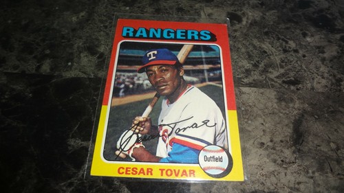1975 TOPPS # 178 CESAR TOVAR BASEBALL CARD | eBay