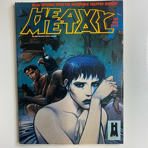 Heavy Metal Comic Magazine 1986 Quarterly Fall Bilal Gimenez Hm3 | eBay