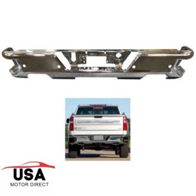 Fits 2019-2021 Chevy Silverado 1500 GMC Sierra 1500 Rear Bumper ...
