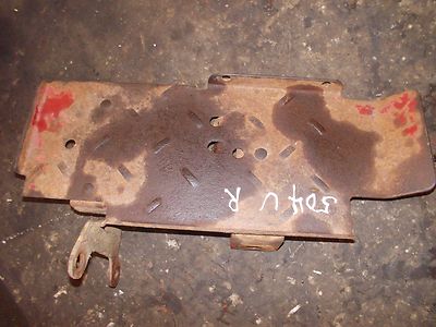 Farmall 504 Utility IH Tractor right platform step & mounting bracket ...