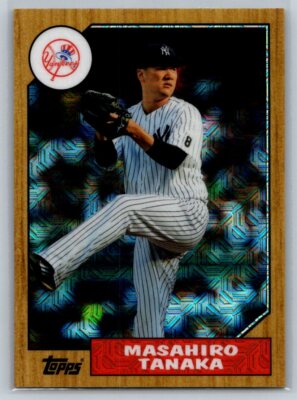 2017 Topps #87-MT Masahiro Tanaka New York Yankees Silver Pack Series ...