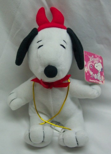 Peanuts HALLOWEEN SNOOPY DEVIL 6" Plush Stuffed Animal TOY | eBay