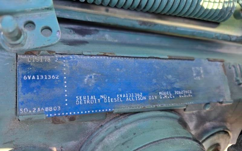 Detroit Diesel 6V71 Twin Turbo Marine Diesel Engine w/ Twin Disc MG507 ...