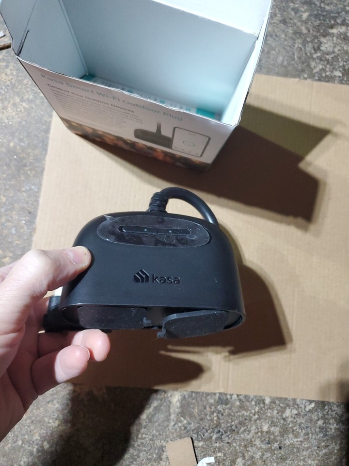 TP-Link EP40 Kasa Smart WiFi Outdoor Plug With 2 Sockets | eBay