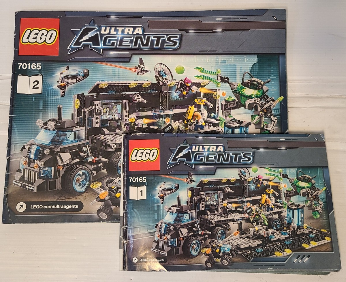 Lego Ultra Agents Mission Hq Minifigures