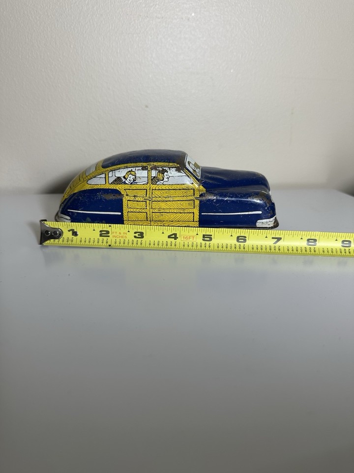 Vintage Marx Tin Litho Sedan Made in Camden NJ 1950s Toy Car | eBay