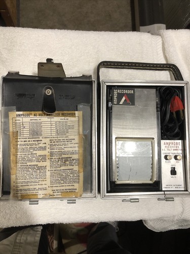 Vintage - AMPROBE Recorder Chart Printer - AC Volt Ammeter - Current ...