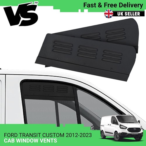 FITS FORD TRANSIT CUSTOM 2012-2023 FRONT CAB WINDOW AIR VENTS CAMPER ...