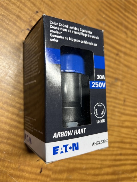 Eaton Arrow Hart Color Coded Locking Connector 250V AHCL630C for sale ...