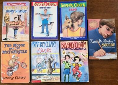 Beverly Cleary 7 Books Lot PB Children's Chapter Books Homeschool ...