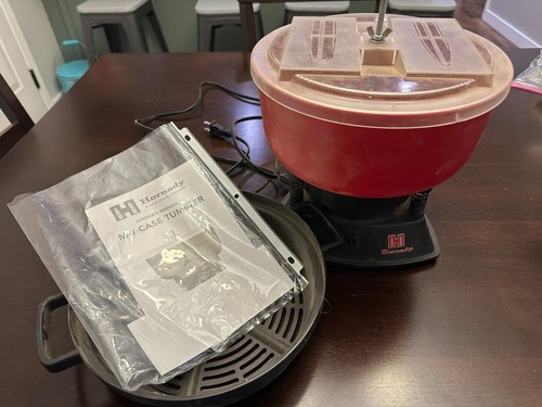 Hornady M-1 Case Tumbler Reloading Brass w/ Media | eBay