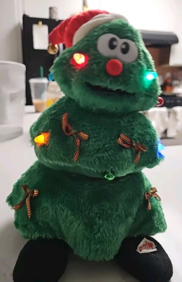 Sound N Light Animatronics Light Up & Sings Rockin Around Christmas ...