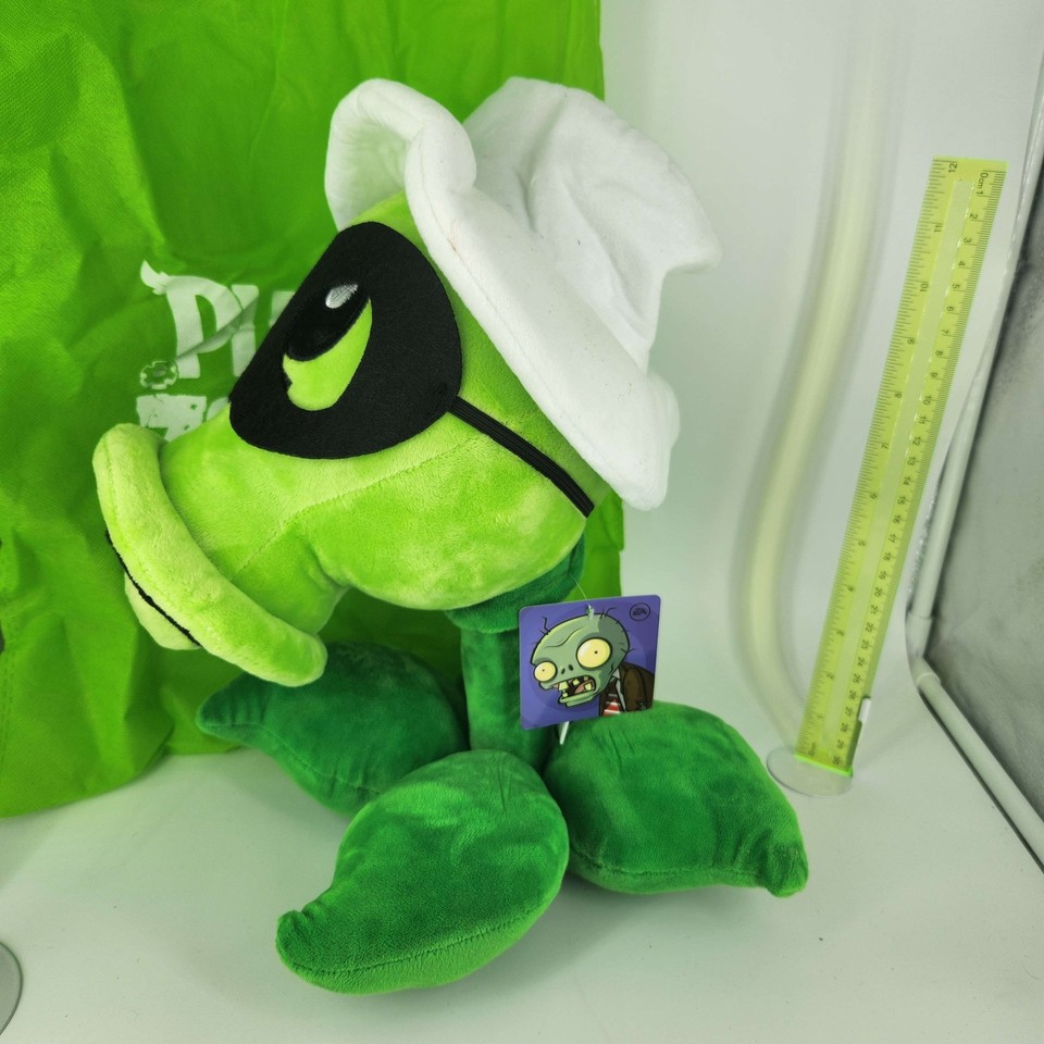 Plants vs Zombies PvZ Plush ZORRO PEASHOOTER Pea 2024 Masked MCC | eBay