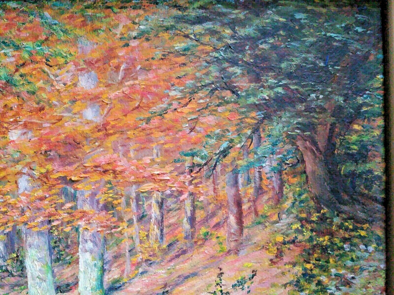 Grace Trimble Howell American, 1876-1966, Very nice, Colorful Forest ...