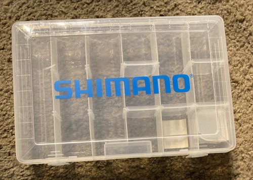 Shimano Fishing Utility Storage Box Tackle Lure Craft Organizer Case ...