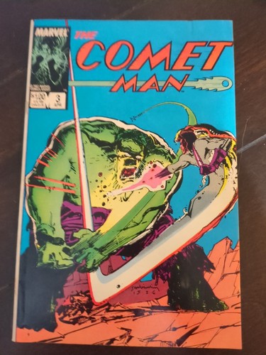 COMET MAN No. 3 Marvel Comics Bill Sienkiewicz Bill Mumy Miguel Ferrer ...