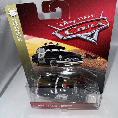 Disney Pixar Cars Sheriff Diecast 1:55 Combine Post | eBay UK