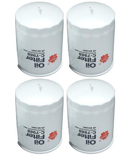 4 X C-7988 Sakura Oil Filter - Foton + Jinma Tractors Xref: B7451 ...