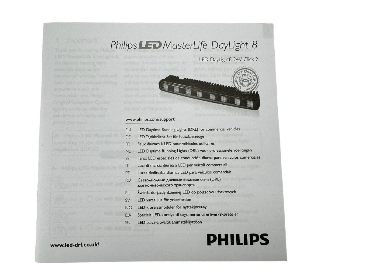 Philips Led Daytime Lights Philips DayLight 8 Gen 2 High Power Luxeon