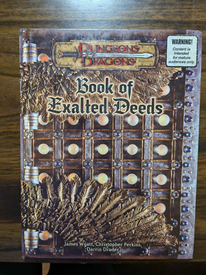 Book of Exalted Deeds - D&D 3.5 D20 Dungeons & Dragons DND TTRPG | eBay