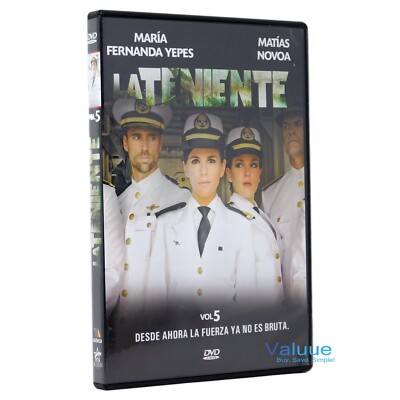 La Teniente DVD TV Movie 2012 Vol.5 Episodes 21-24 Spanish Audio Action ...