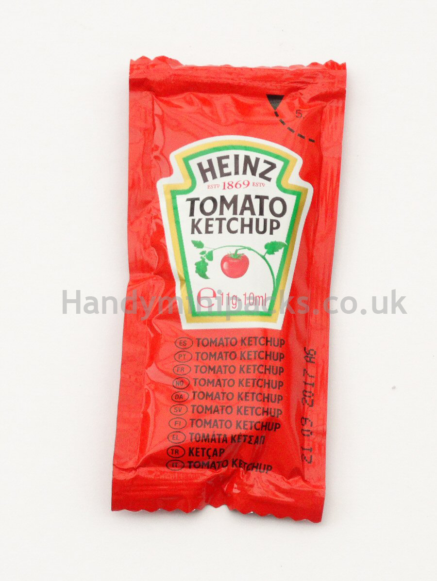 Heinz Tomato Ketchup Sachets Bulk Pack of 100 Individual Portions | eBay UK