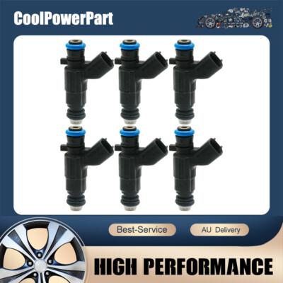 6X FUEL INJECTORS FIT 2004-2015 HOLDEN COMMODORE VZ VE V6 3.6L ...