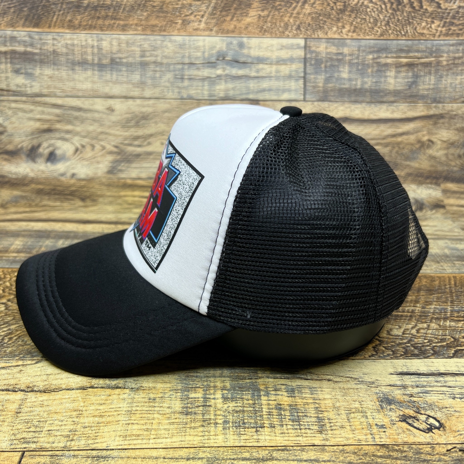NBA Jam Mens Trucker Hat Black Snapback 1993 Midway Retro Video Game ...
