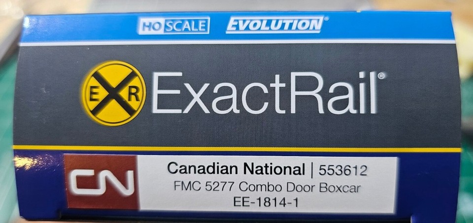 EE-1814-1 Exactrail Canadian National 5277 Combo Door Box Car | eBay