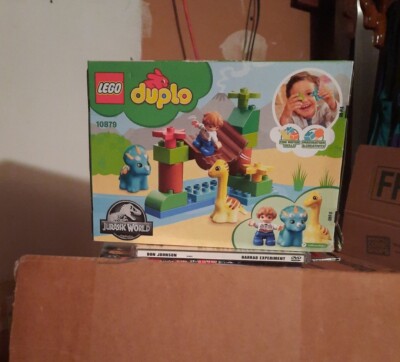 Lego 10879 Duplo JURASSIC WORLD Gentle Giants Petting Zoo SEALED ...
