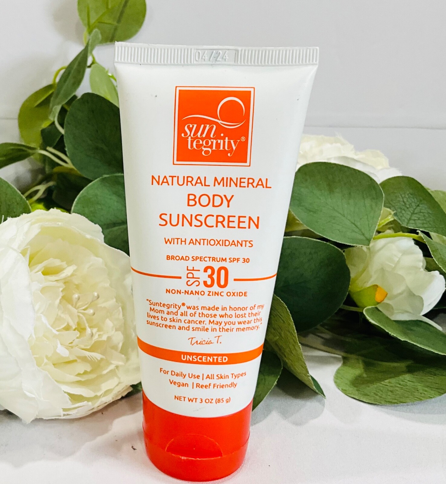 Sun Tegrity Natural Mineral Body Screen With Antioxidants 30 SFP ...