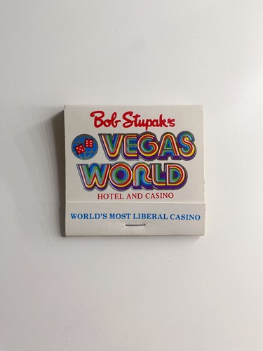 Bob Stupak’s Vegas World Hotel & Casino Matchbook (28 Matches ...