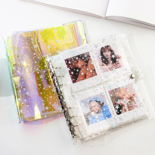 Card Album Transparent Star Album Binders Albums Photocard Holder Photo ...