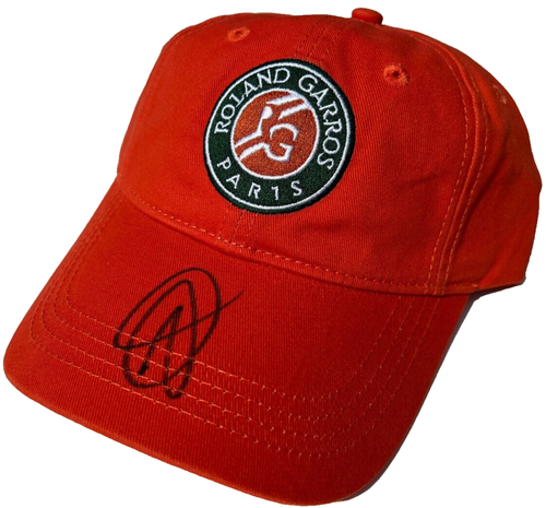 NOVAK DJOKOVIC SIGNED FRENCH OPEN ROLAND GARROS TENNIS HAT CAP ...
