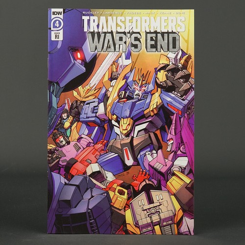 Transformers WARS END #4 RI 1:10 IDW Comics 2022 MAR220510 4RI (CA ...