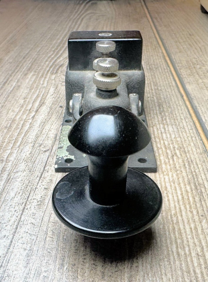 WWII US Navy Rare Morse Code Telegraph Flame Proof Key CMI-26003A | eBay