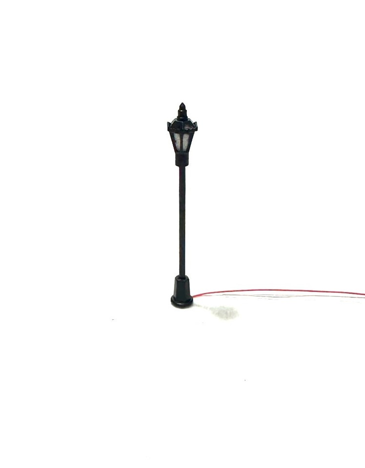 1695DM HO Classic Lamp Post Scale 1:87 Color Black Height Mm. 65 Led 12 ...