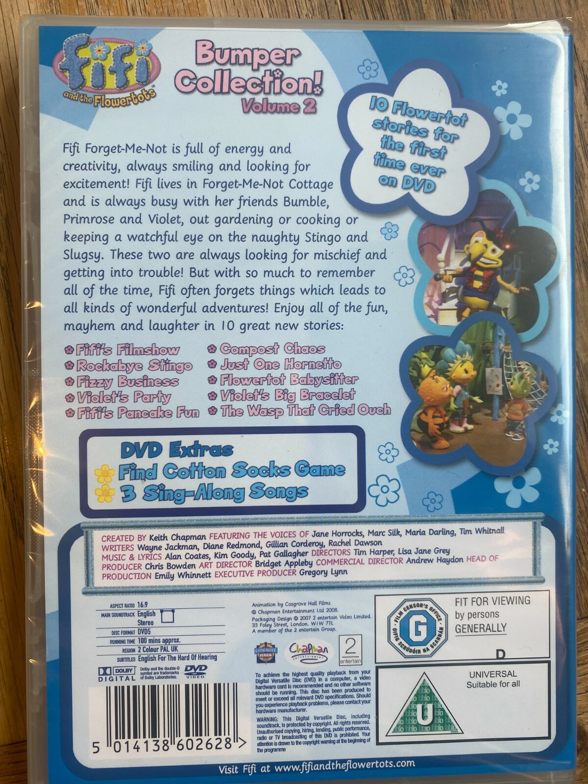 Fifi And The Flowertots Bumper Collection Volume 2 - DVD UK Release ...